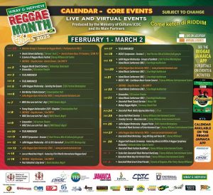 Reggae Month Information and Events Schedule - Visit - Jamaica